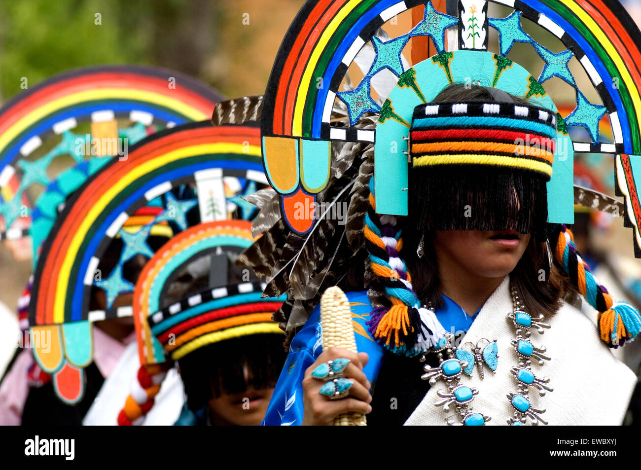 Zuni pueblo dancers hi-res stock photography and images - Alamy