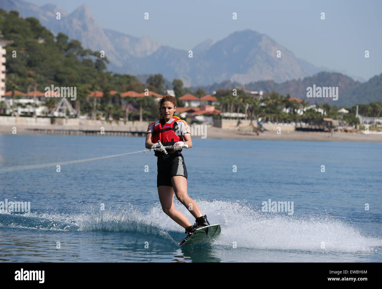 Monoski on water hi-res stock photography and images - Alamy