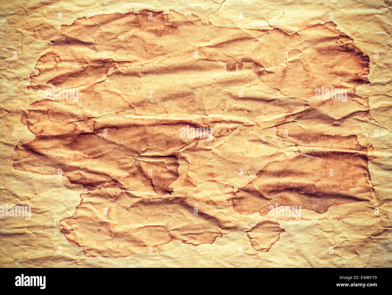 Stained antique paper texture hi-res stock photography and images - Alamy