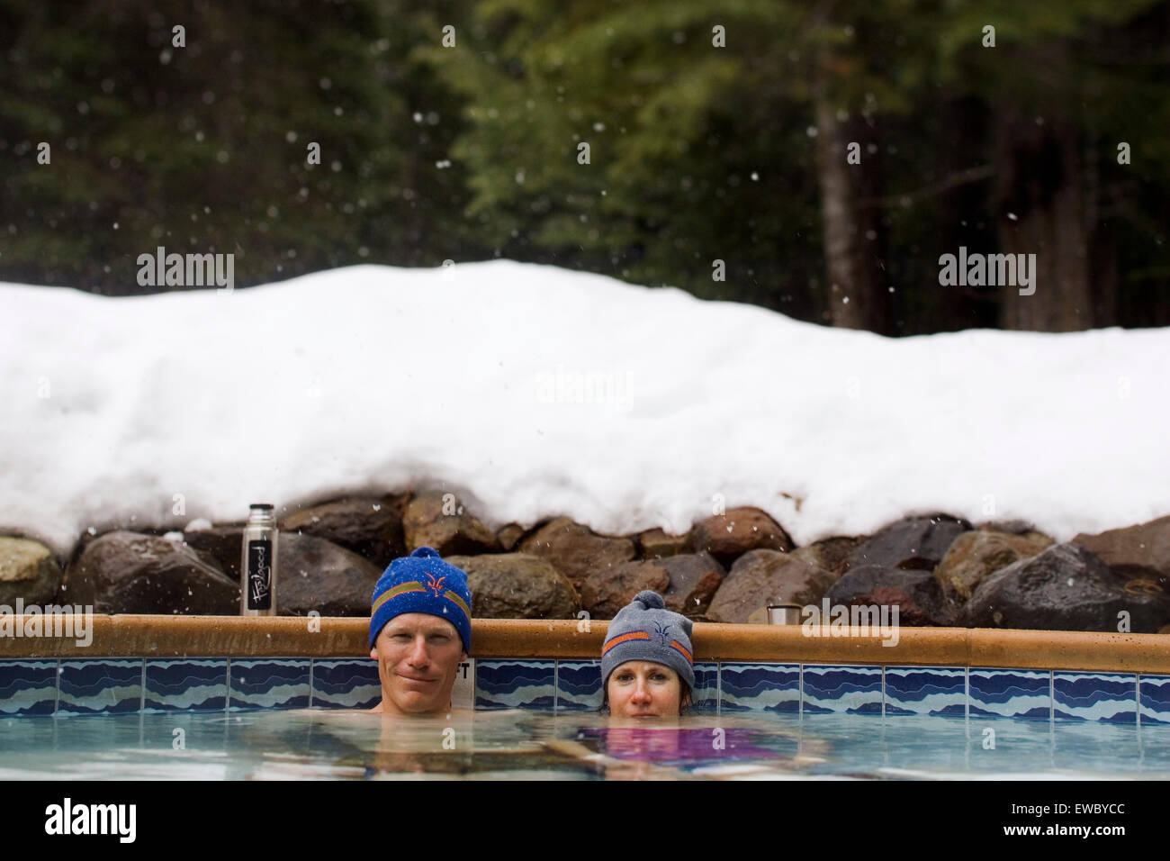 Hot Tub Snow High Resolution Stock Photography and Images - Alamy