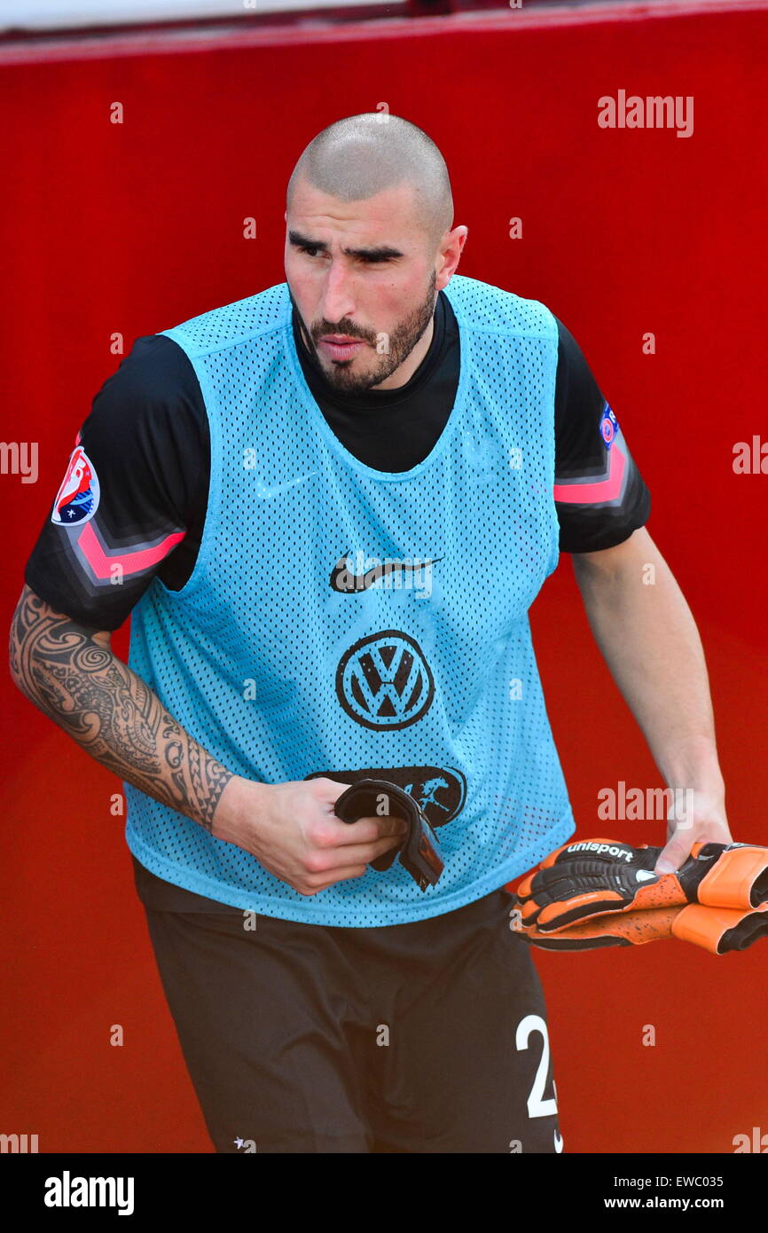 Stephane RUFFIER - 13.06.2015 - Albanie/France - Match Amical - Tirana ...