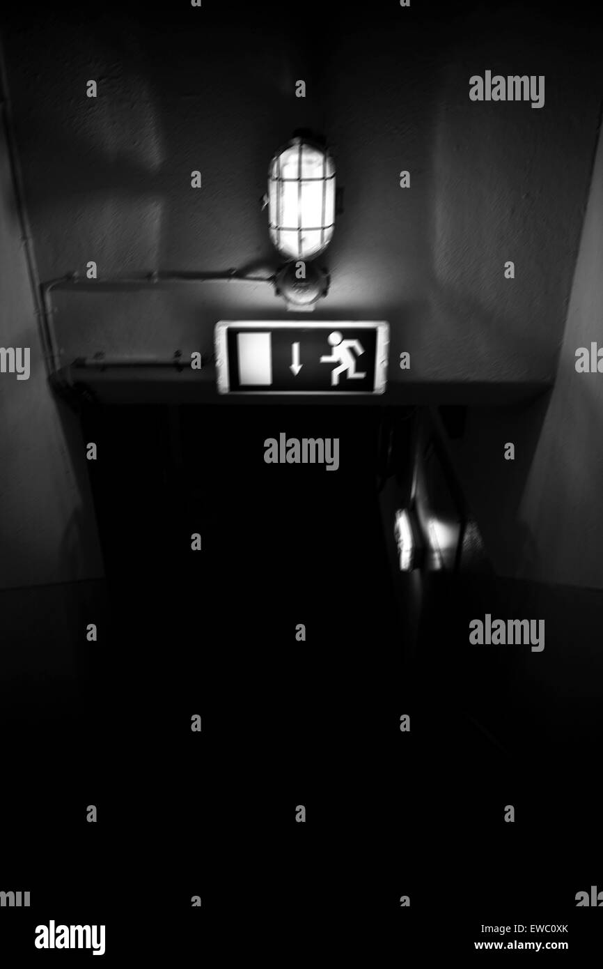 Exit of cave Black and White Stock Photos & Images - Alamy