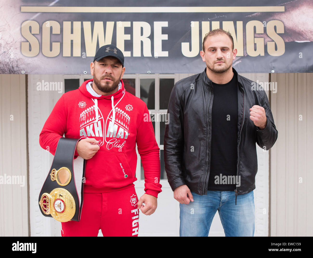 Hamburg, Germany. 22nd June, 2015. Ruslan Chagaev, current World Boxing ...