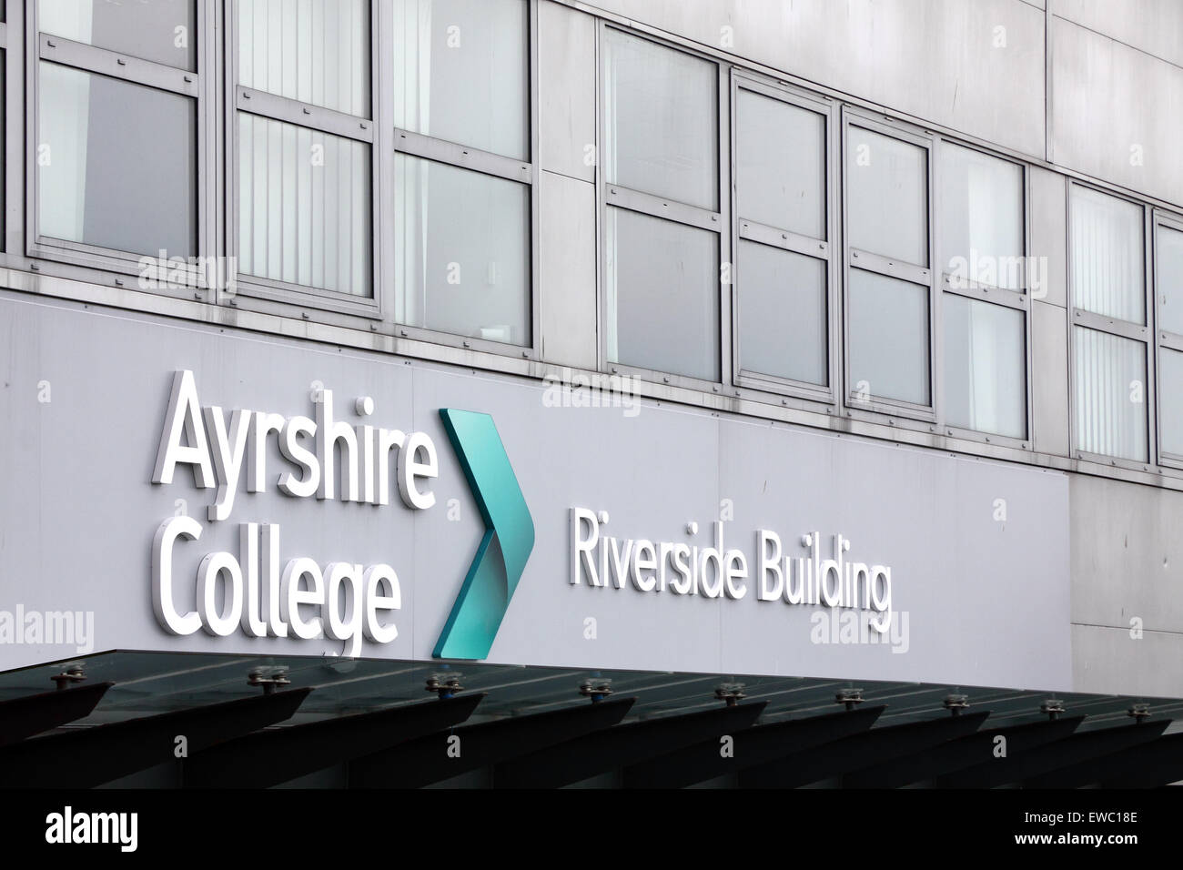 Ayrshire college sign hi-res stock photography and images - Alamy