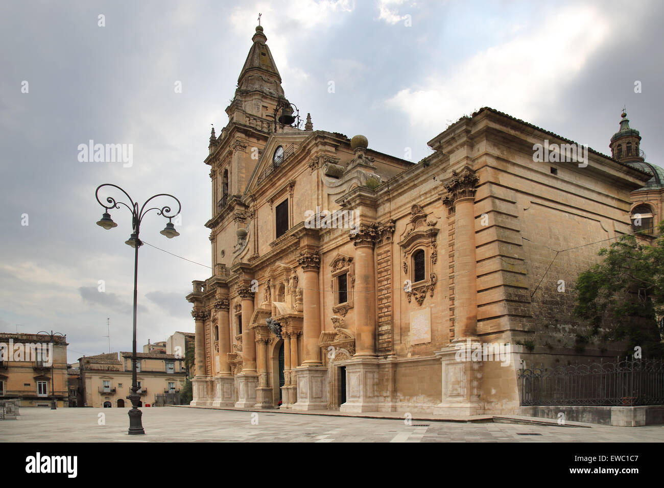 ragusa cathedral in Sicily Stock Photo - Alamy