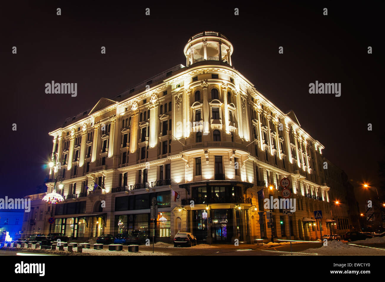 Warsaw cafe scene hi-res stock photography and images - Alamy