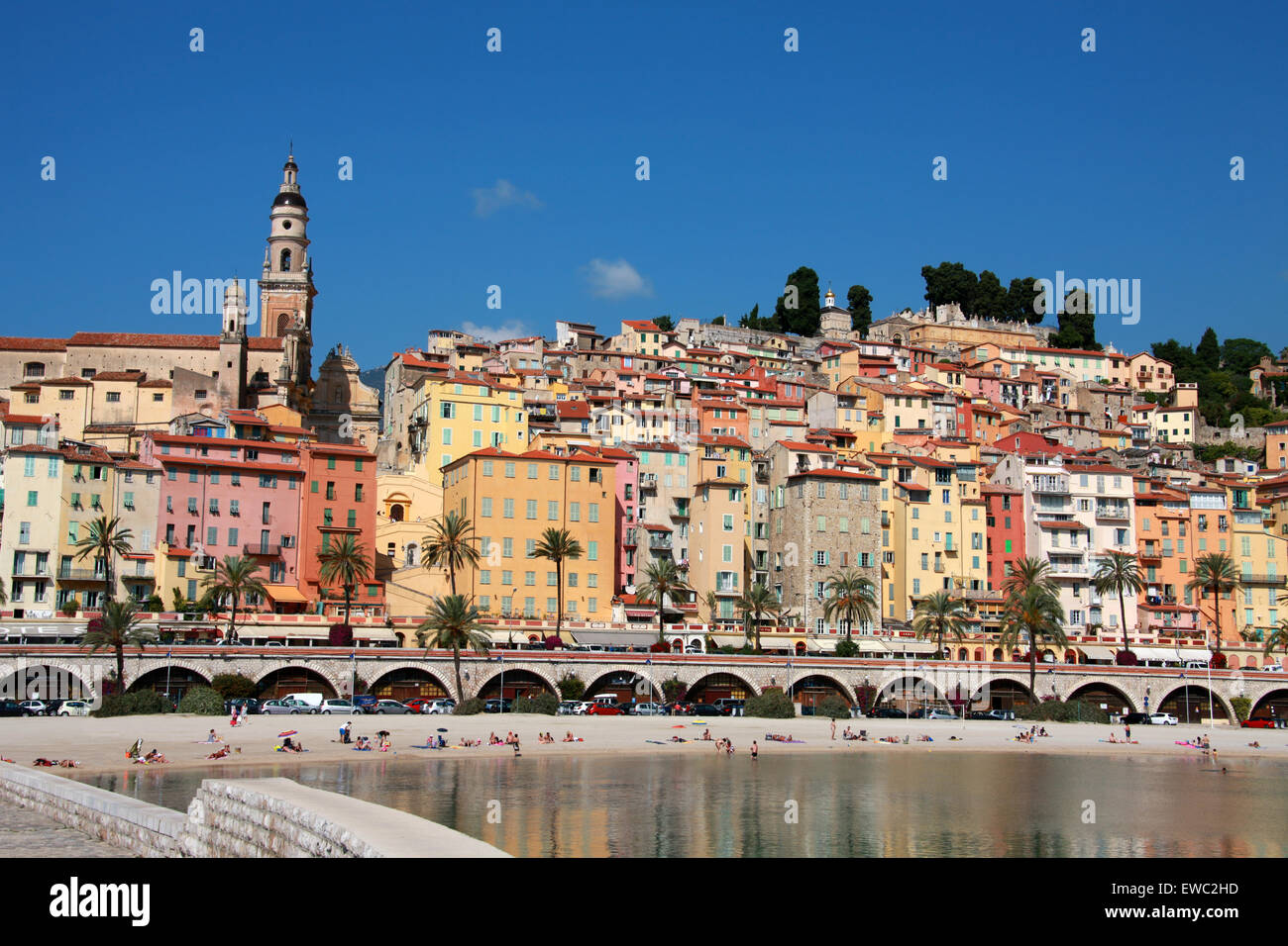 Menton harbour hi-res stock photography and images - Alamy