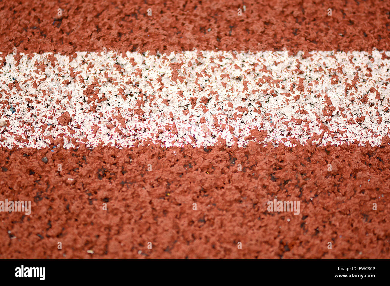 Close-up line on race track Stock Photo - Alamy