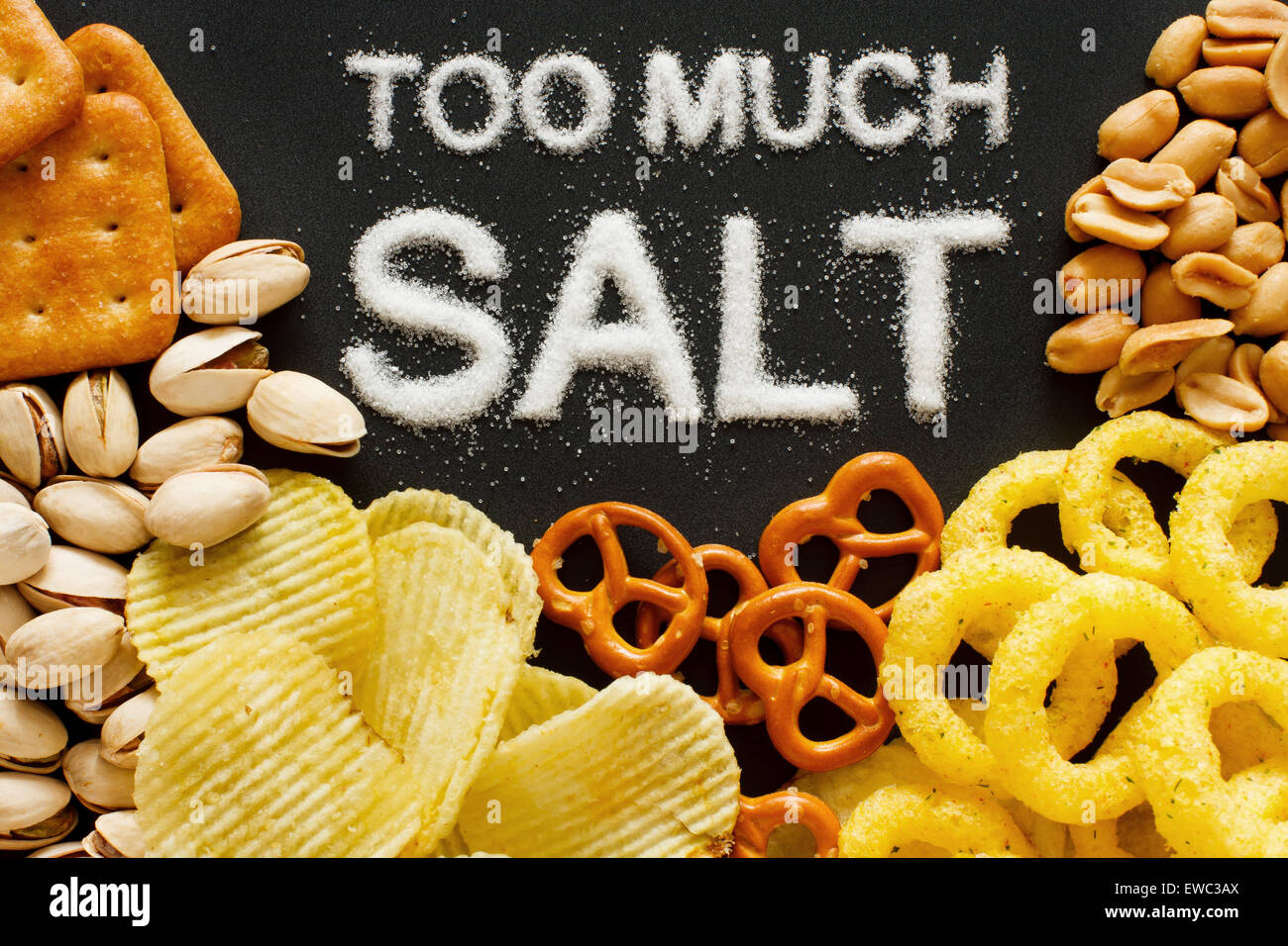 Unhealthy food background hi-res stock photography and images - Alamy