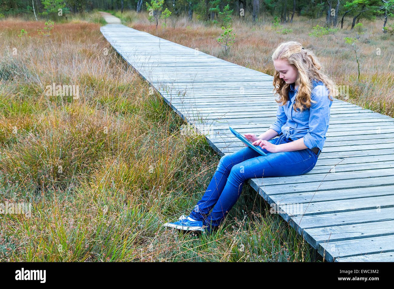 Teenage girl computer hi-res stock photography and images - Alamy