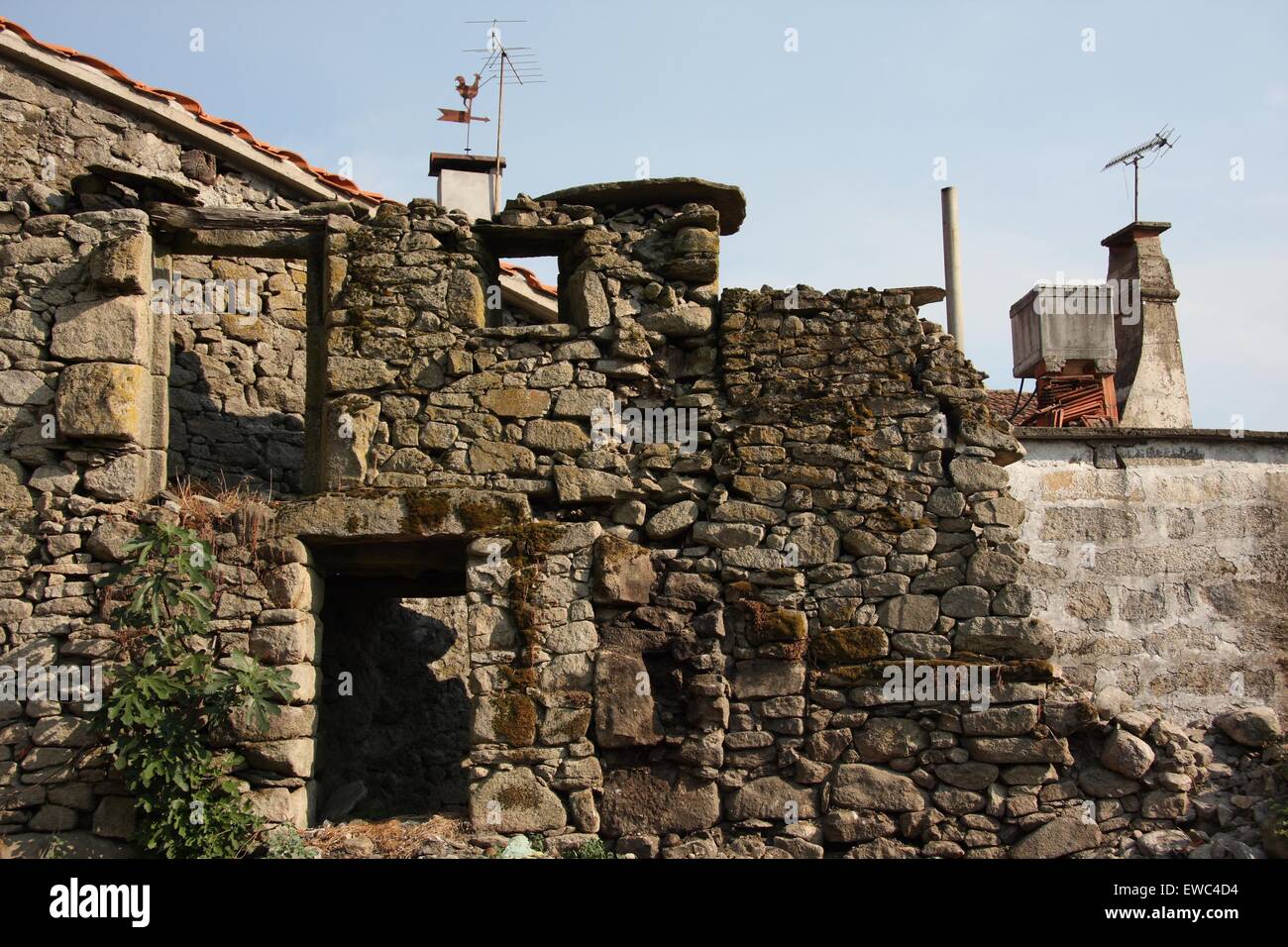 Traditional village in the North of Portugal Stock Photo - Alamy