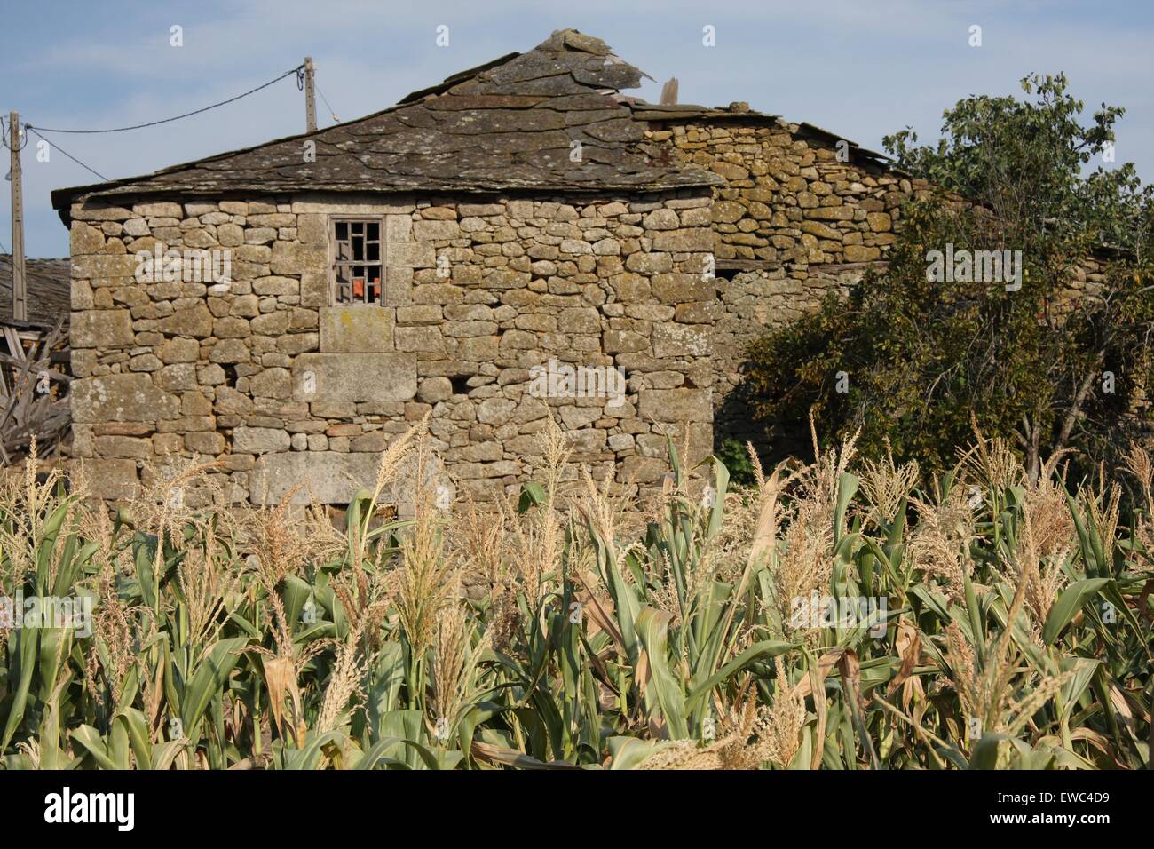 Traditional village in the North of Portugal Stock Photo - Alamy