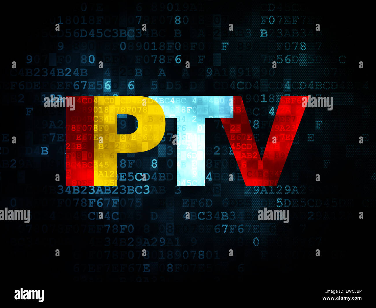 Web design concept: IPTV on Digital background Stock Photo - Alamy Web design concept: IPTV on Digital background Stock Photo - Alamy