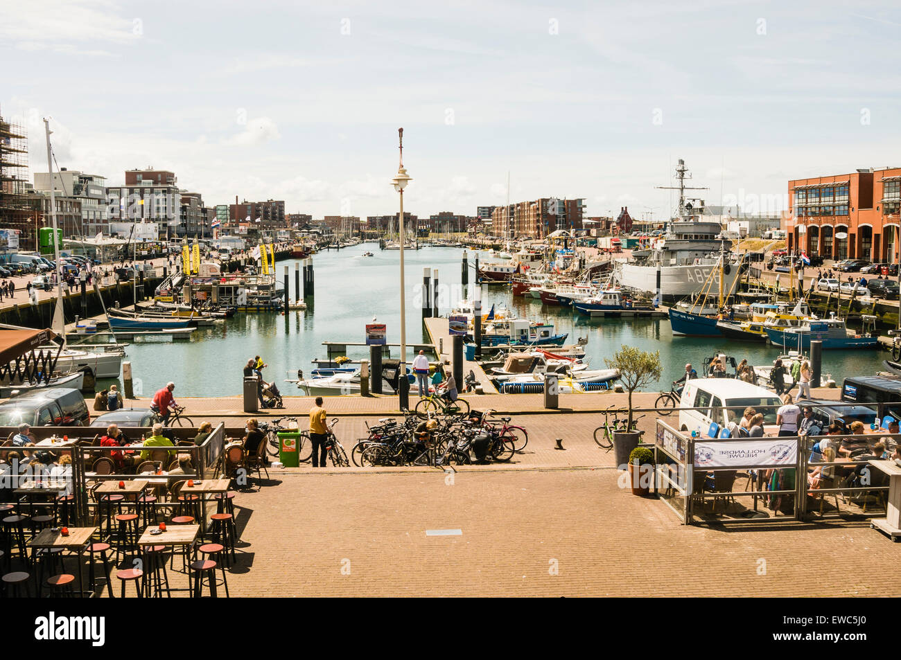 Scheveningen harbour, The Hague, Netherlands Stock Photo - Alamy