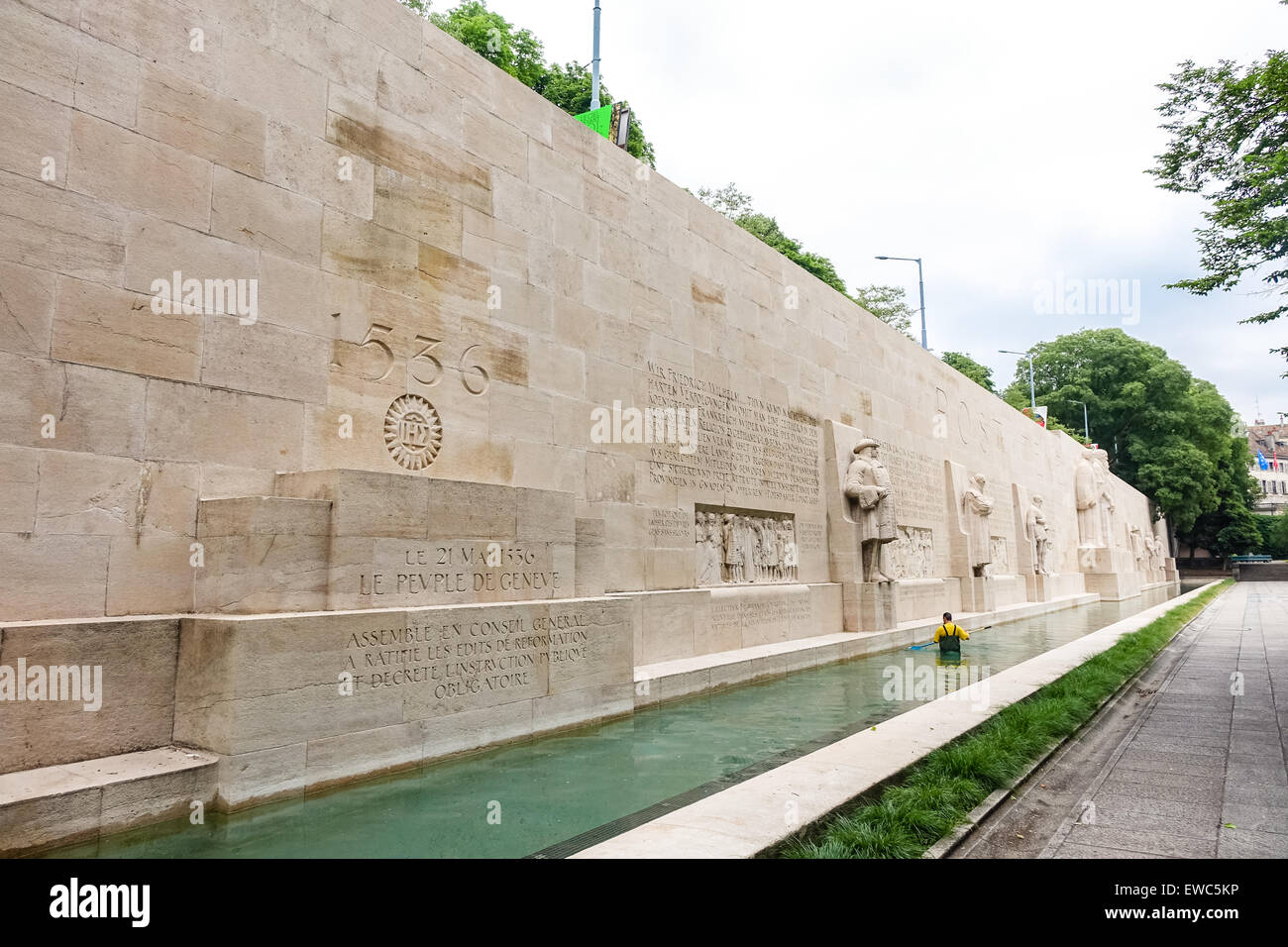 Reformation Wall Geneva Stock Photo - Alamy