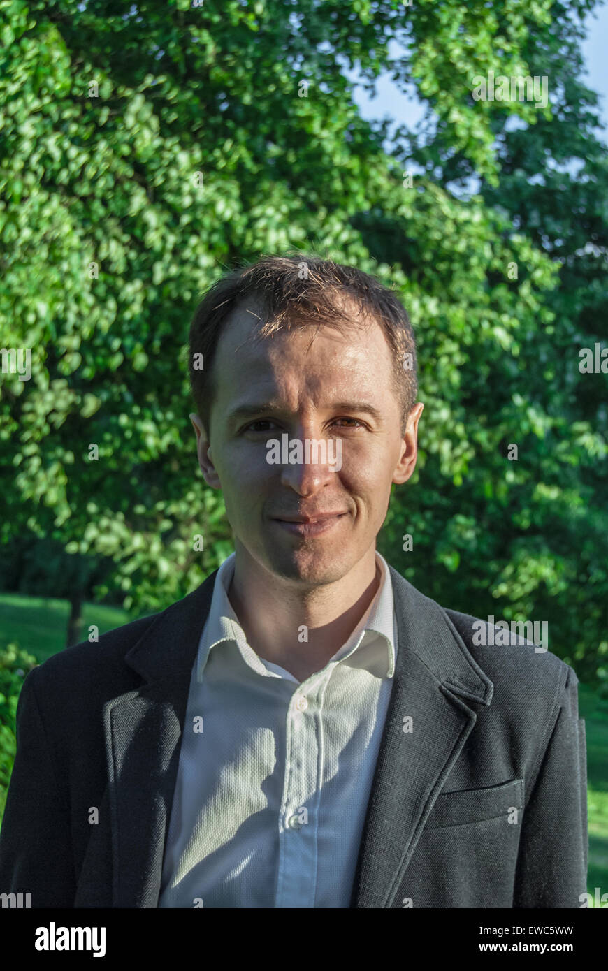 Young man in formal outfit Stock Photo - Alamy