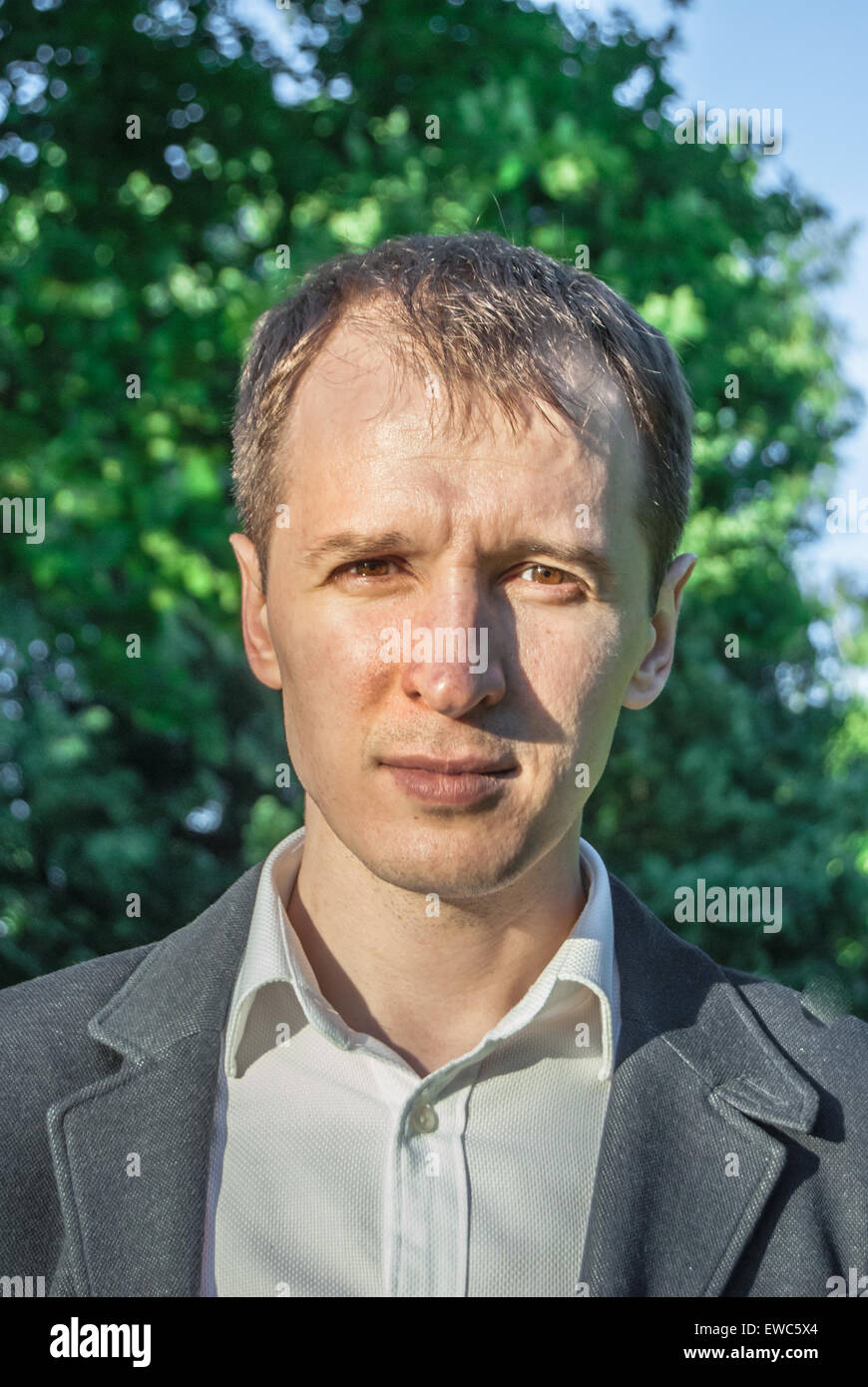 Young man in formal outfit Stock Photo - Alamy