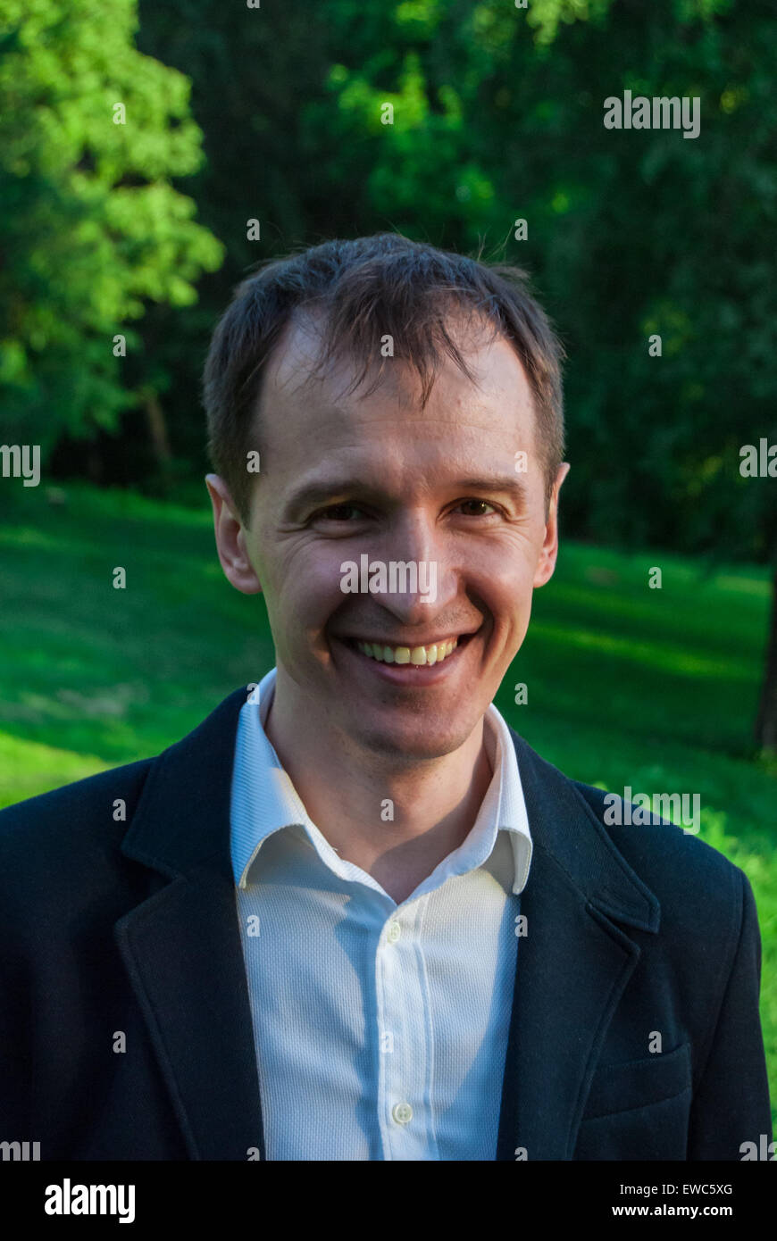Young man in formal outfit Stock Photo - Alamy