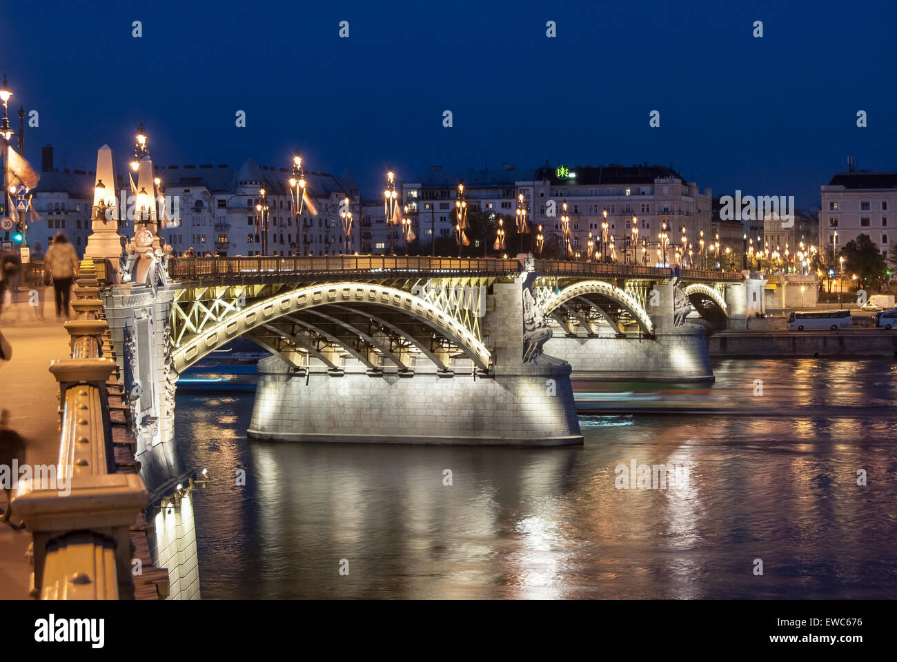 Margit or Margaret Bridge Stock Photo - Alamy