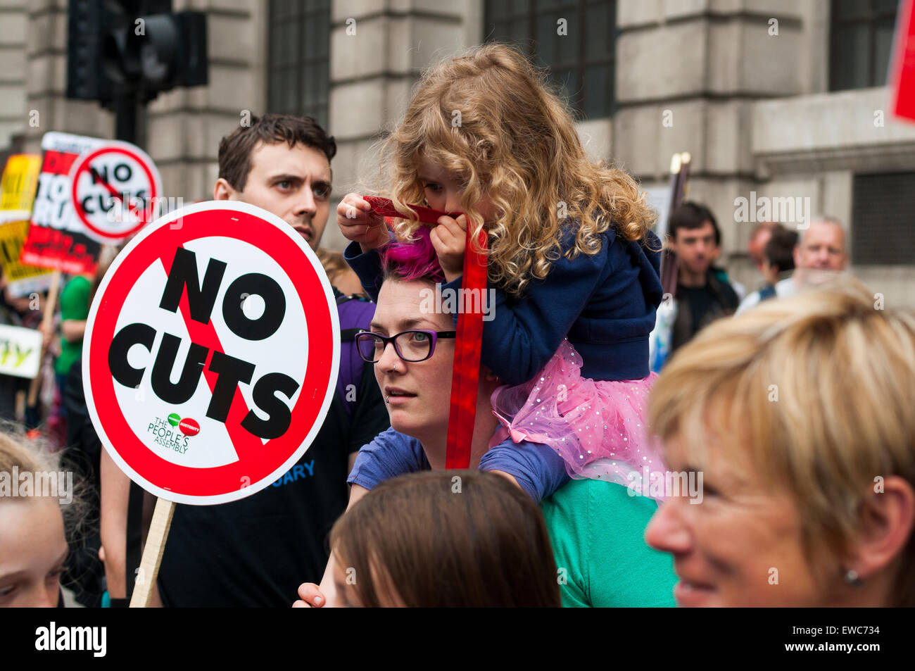 Mother and child protesting hi-res stock photography and images - Alamy