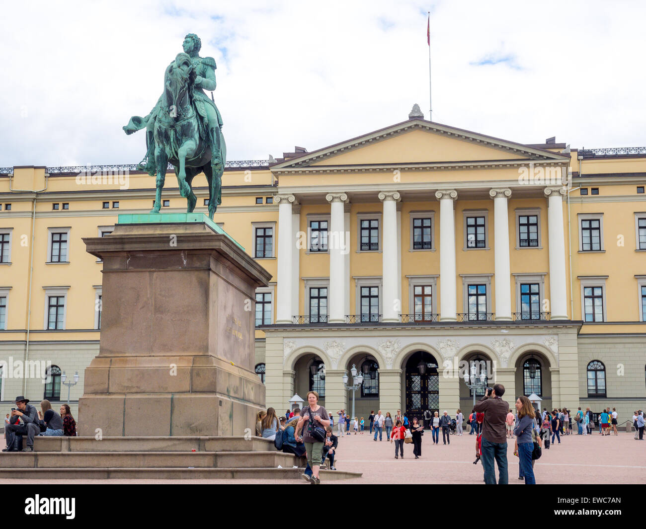 Statue Of King Karl Johan High Resolution Stock Photography and Images ...