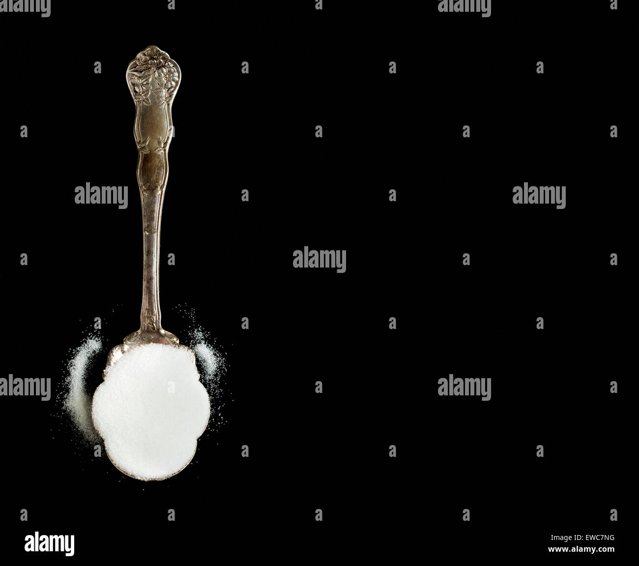 Silver spoon sugar hi-res stock photography and images - Alamy