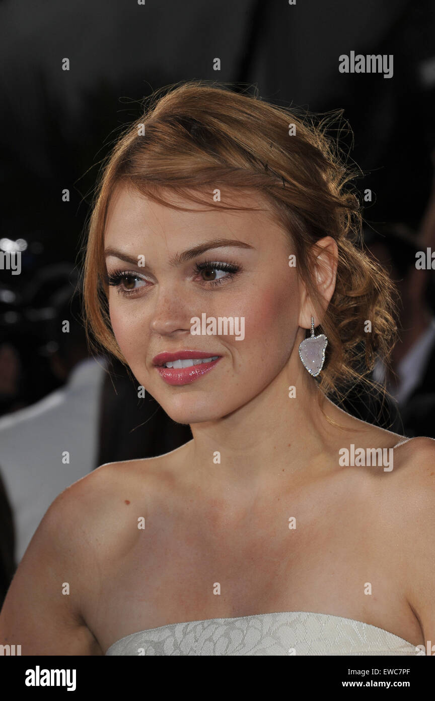 LOS ANGELES, CA - APRIL 11, 2011: Aimee Teegarden at the world premiere ...