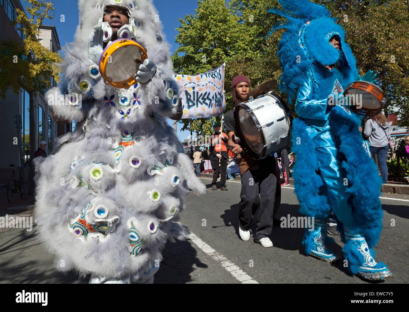 The Honk Festival in Boston, Massachusetts, USA features activist ...