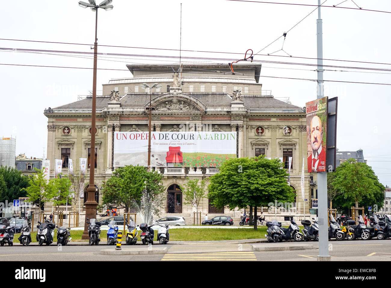 Opera House Geneva Stock Photo - Alamy