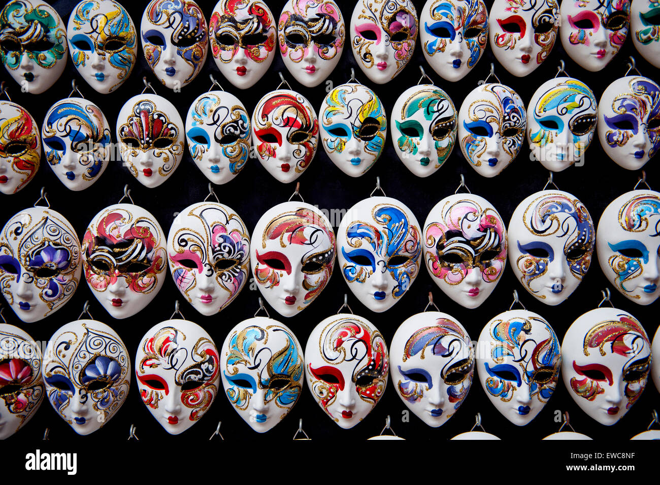 Miniature carnival masks hi-res stock photography and images - Alamy