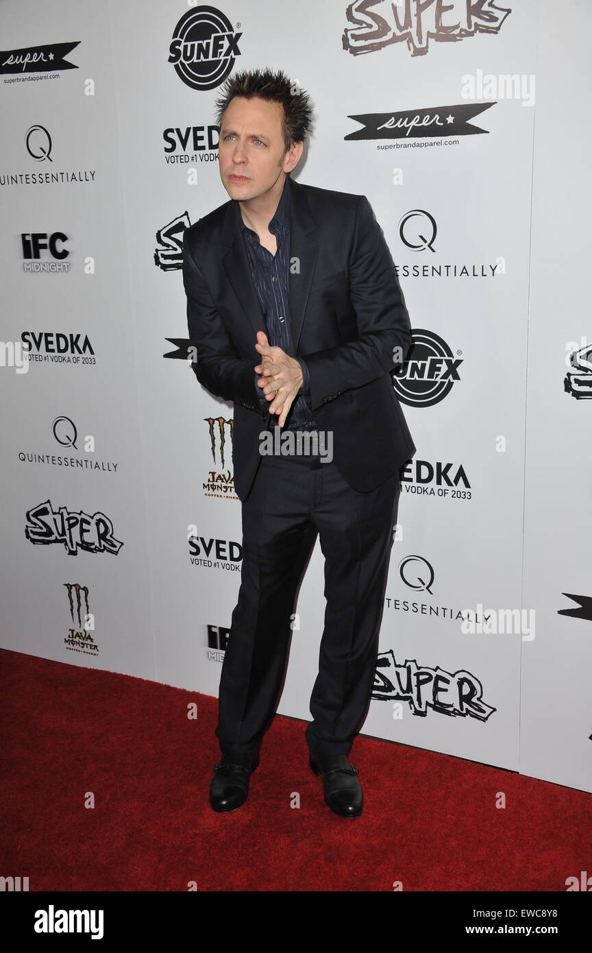 LOS ANGELES, CA - MARCH 21, 2011: Director James Gunn at the Los ...