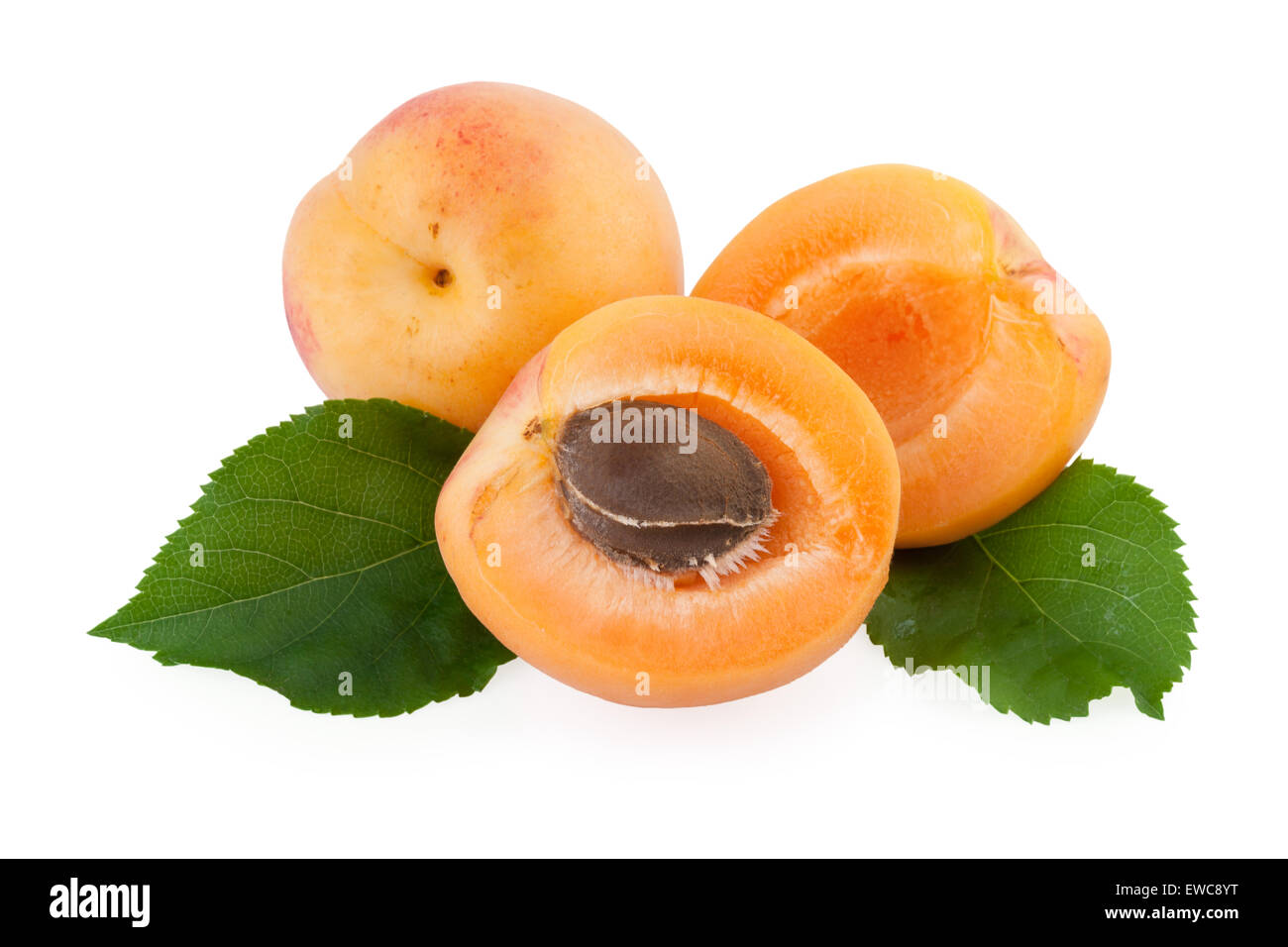 Apricot jam white background hi-res stock photography and images - Alamy