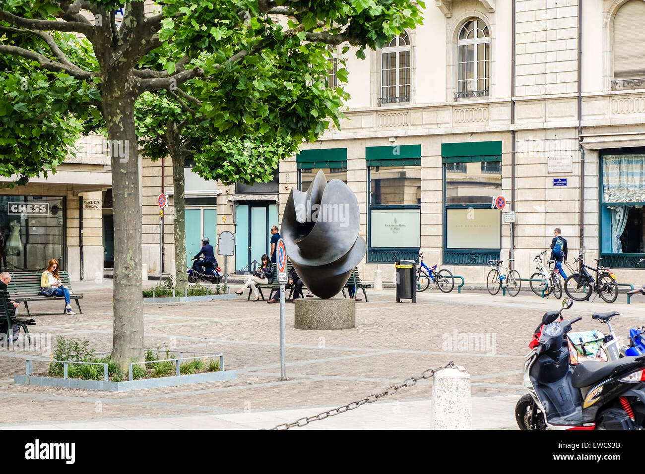 Geneva road hi-res stock photography and images - Alamy