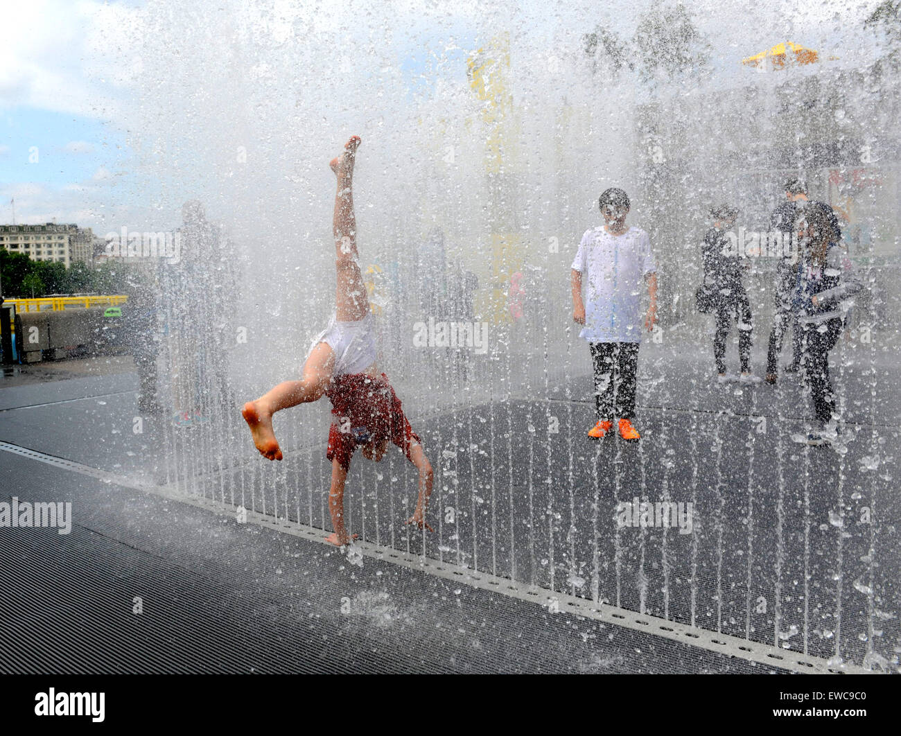 Kids Getting Soaking Wet High Resolution Stock Photography and Images ...
