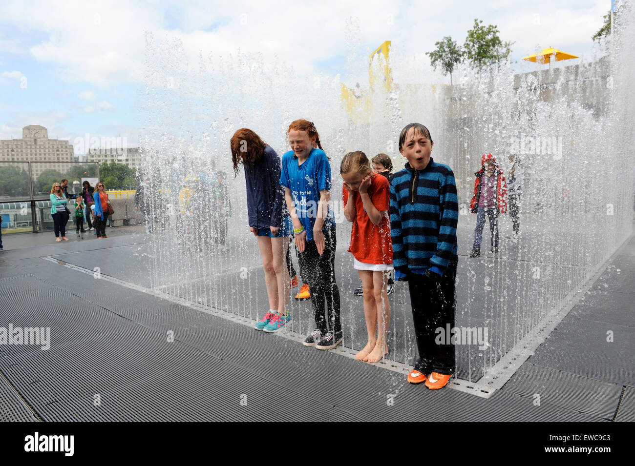 Kids Getting Soaking Wet High Resolution Stock Photography and Images ...