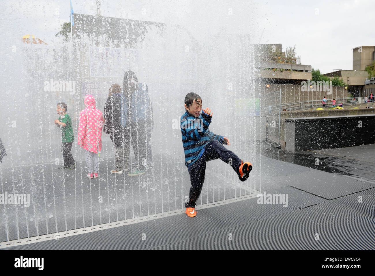 Fountain Girl Soaking Wet High Resolution Stock Photography and Images ...
