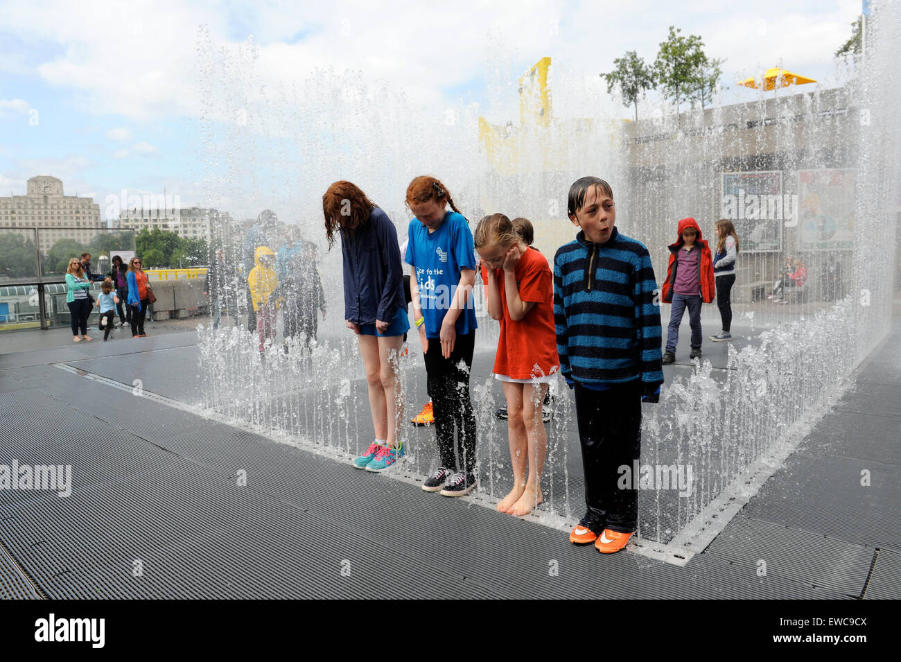 Kids Getting Soaking Wet High Resolution Stock Photography and Images ...
