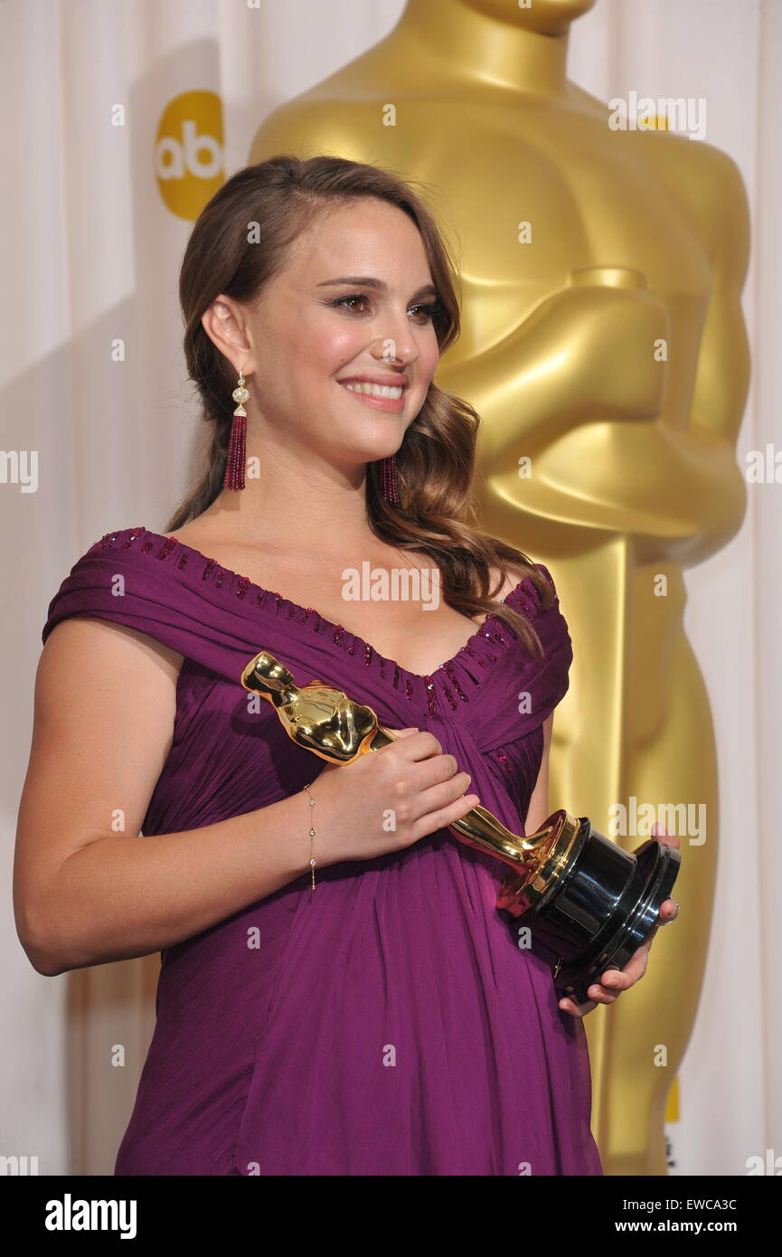 LOS ANGELES, CA - FEBRUARY 27, 2011: Natalie Portman at the 83rd Academy Awards at the Kodak ...