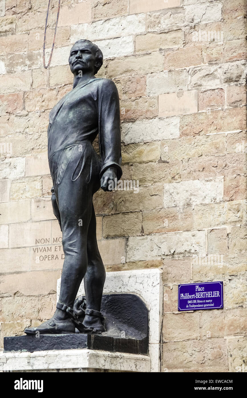 Statues geneva hi-res stock photography and images - Alamy