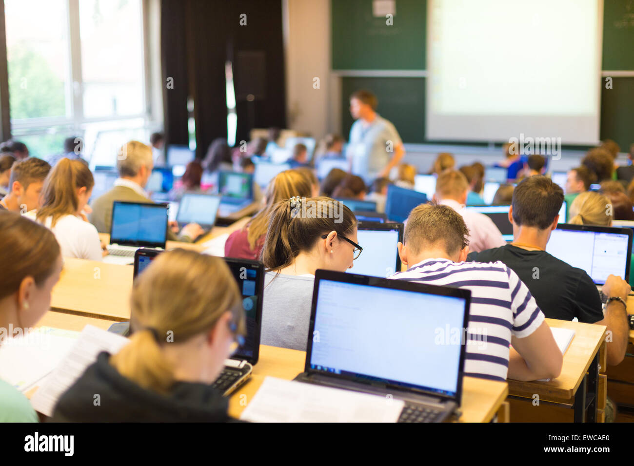 Informatics workshop at university Stock Photo - Alamy