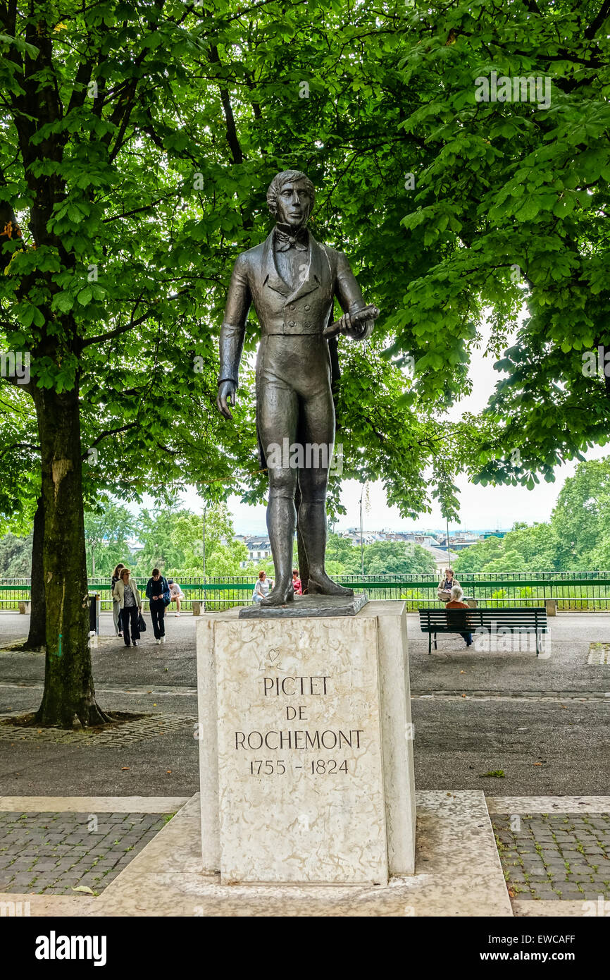 Statues geneva hi-res stock photography and images - Alamy
