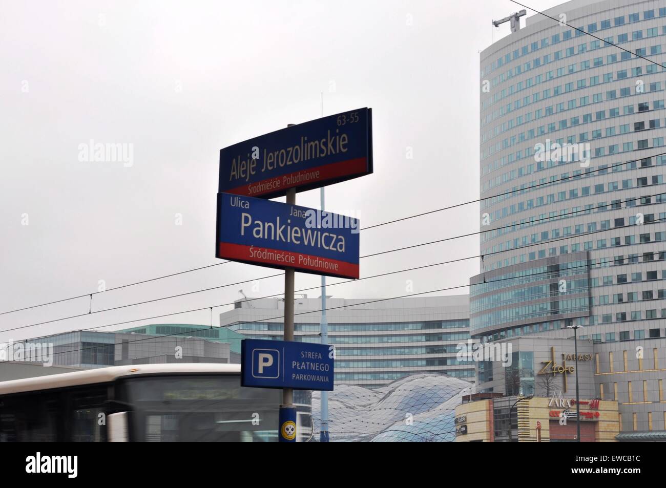 Street Sign Poland High Resolution Stock Photography and Images - Alamy