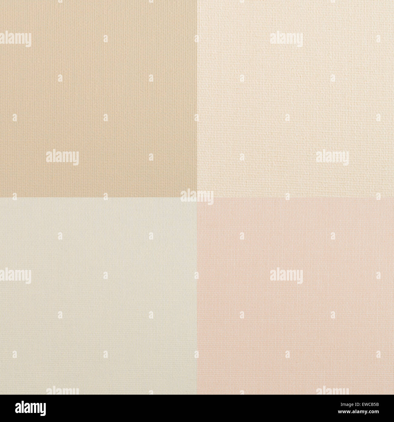 Set of beige vinyl samples, texture background Stock Photo - Alamy