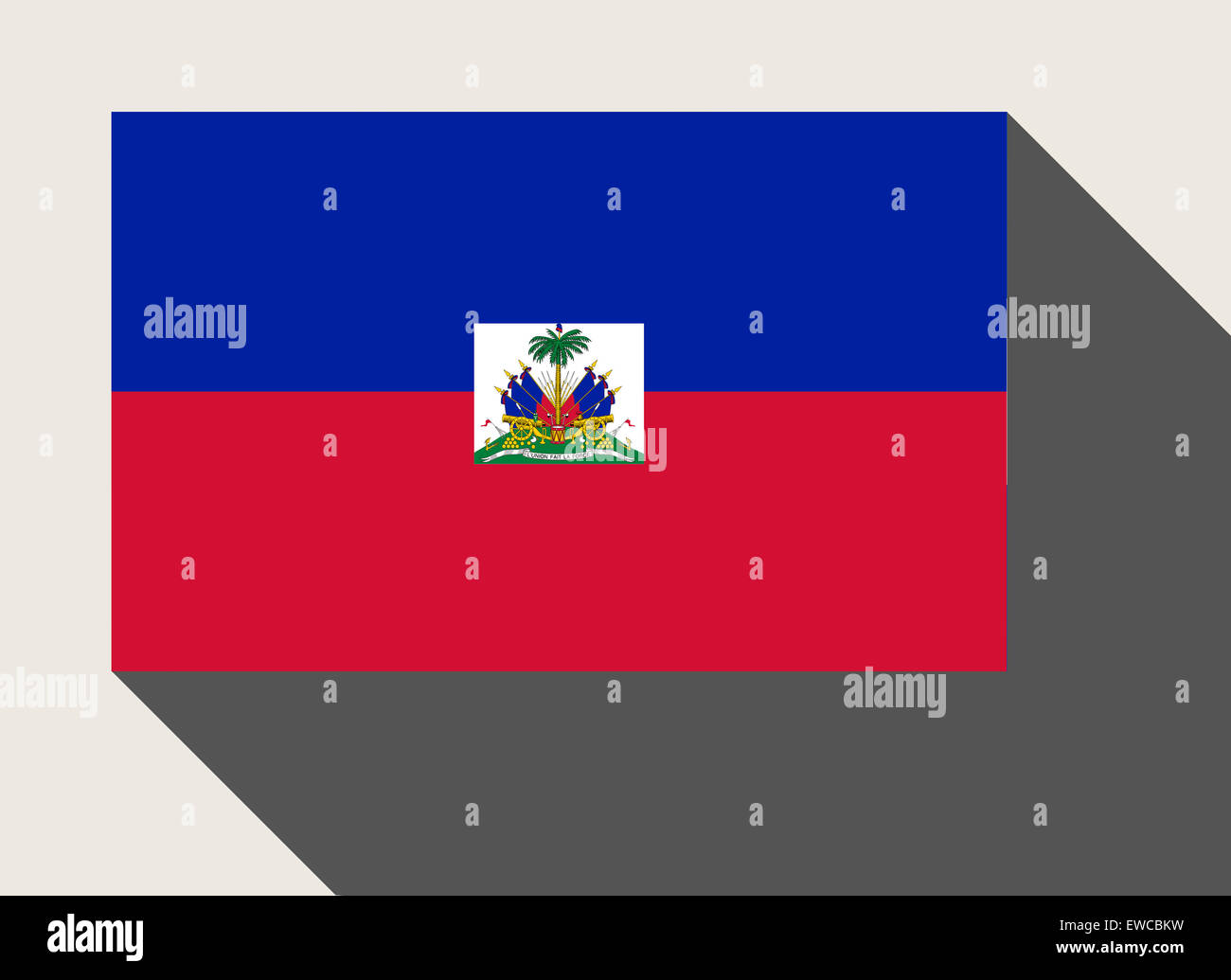 Map flag haiti hi-res stock photography and images - Alamy