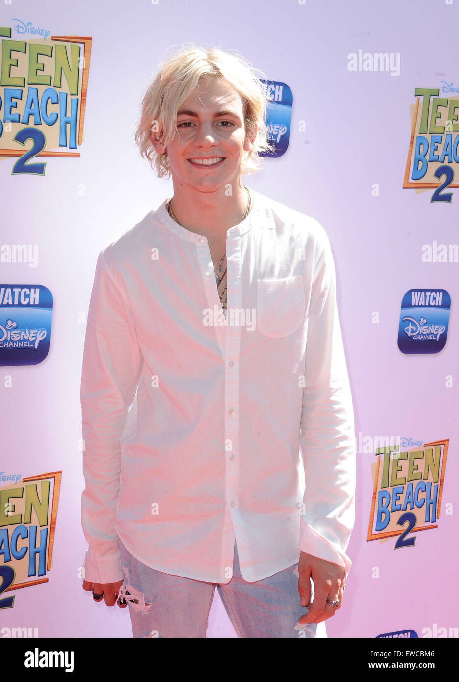 Los Angeles, California, USA. 22nd June, 2015. Ross Lynch attending the ...