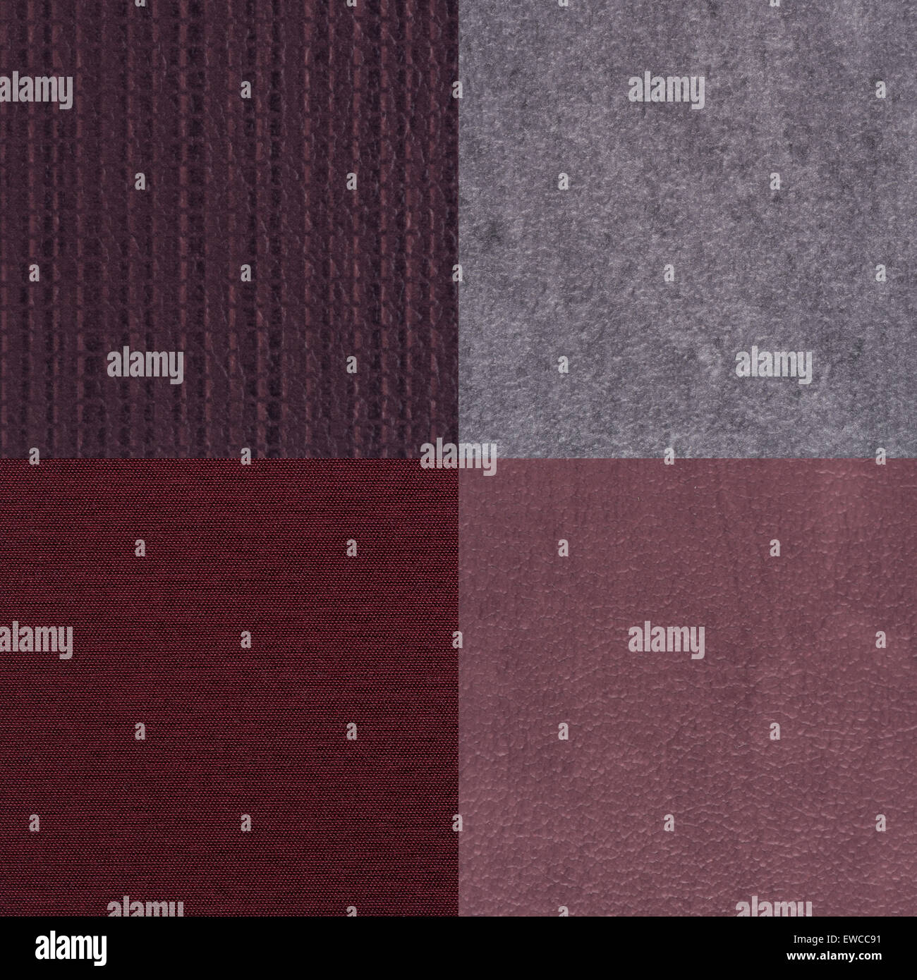 Set of purple vinyl samples, texture background Stock Photo - Alamy