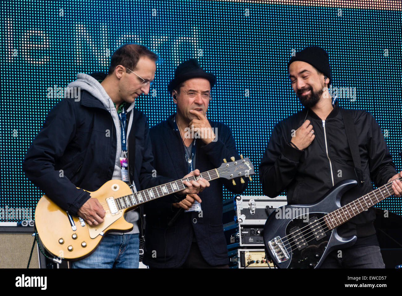 Kiel, Germany. 22nd June, 2015.The musician and actor Jan Josef Liefers ...