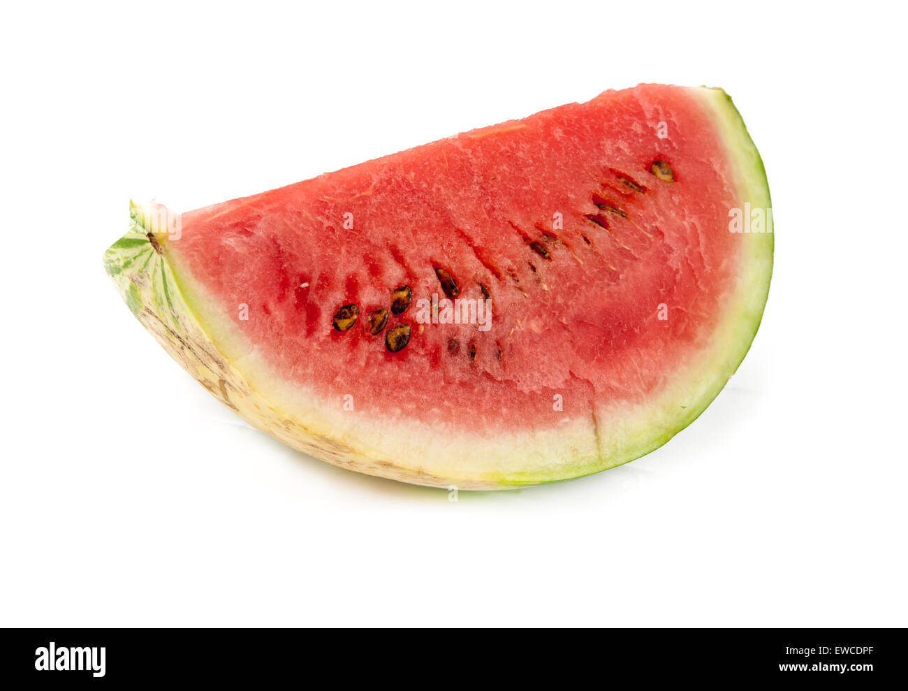 watermelon piece isolated on white background Stock Photo - Alamy