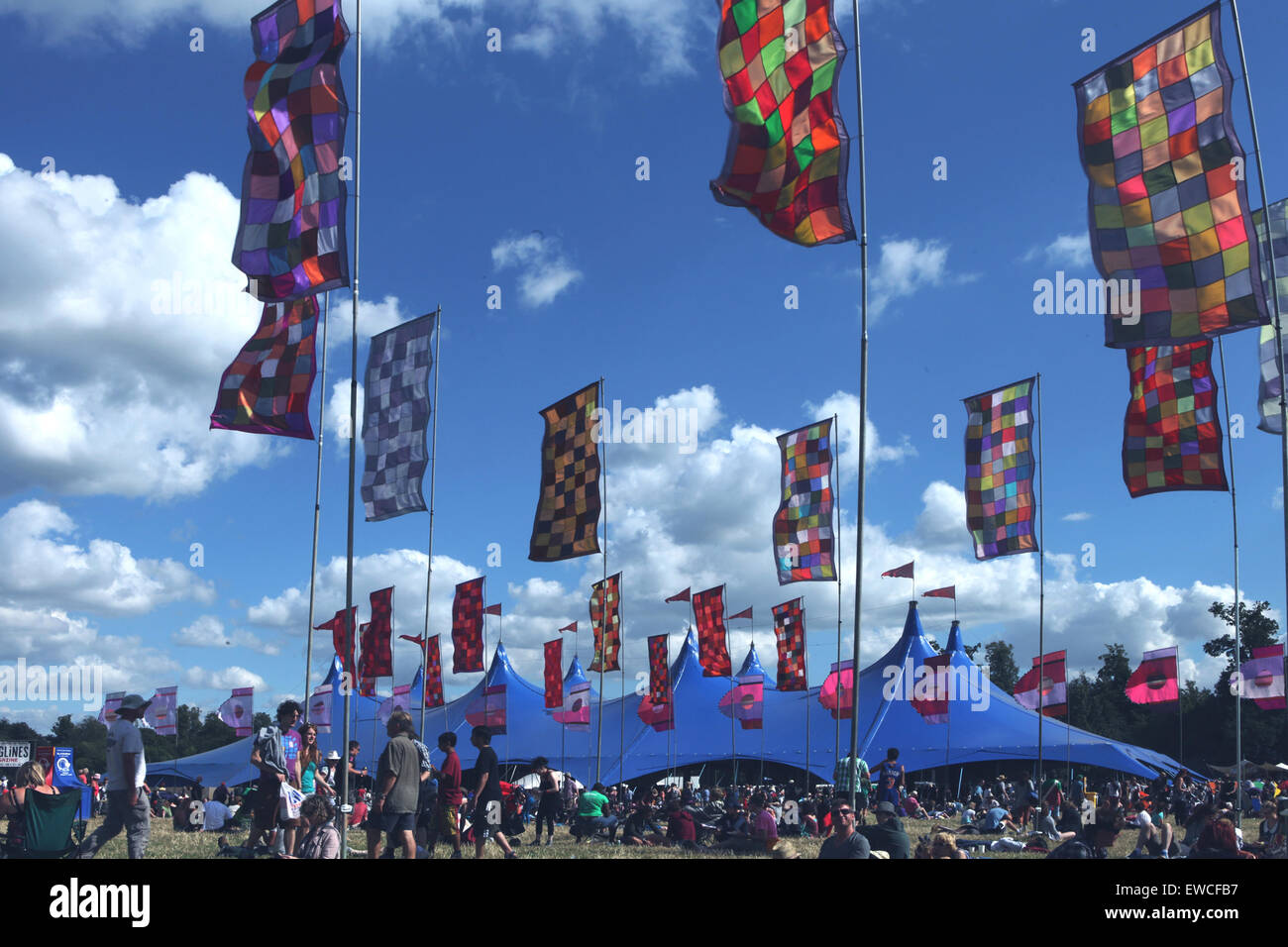 Womad flags hi-res stock photography and images - Alamy