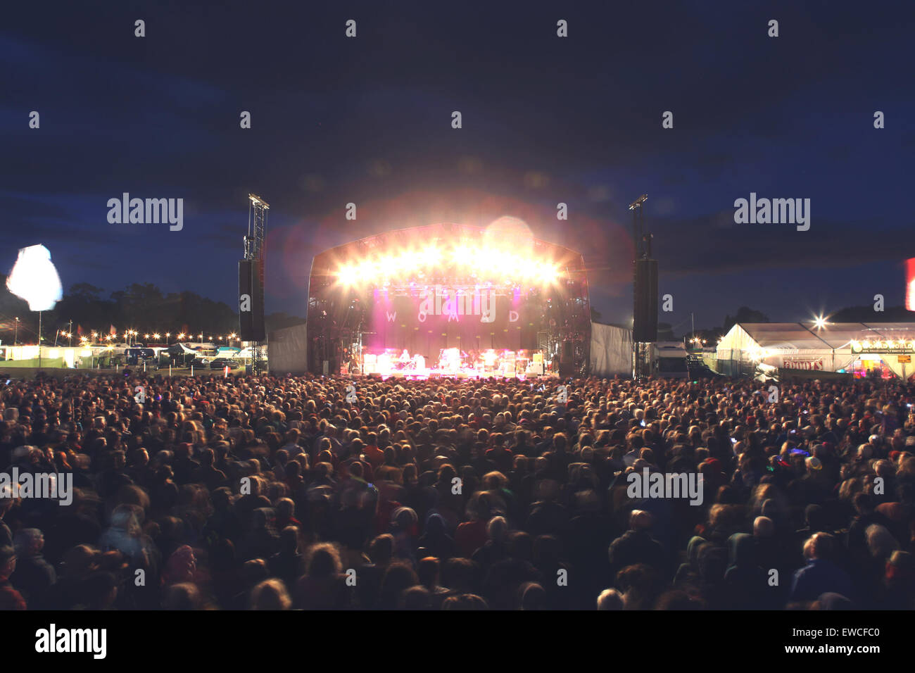 Crowd womad festival hi-res stock photography and images - Alamy